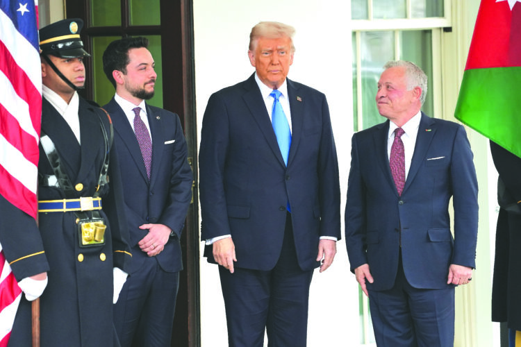 After meeting with Trump, Jordan’s king says his country opposes ...